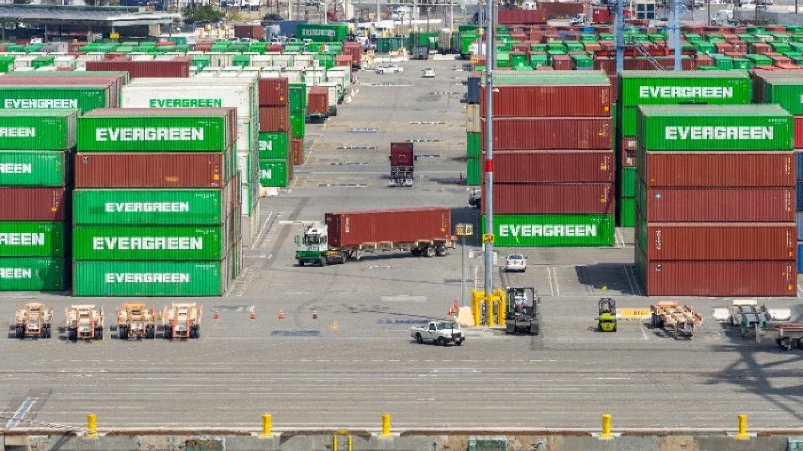 Evergreen Container Truck Evergreen Container 20 On Trailer Model