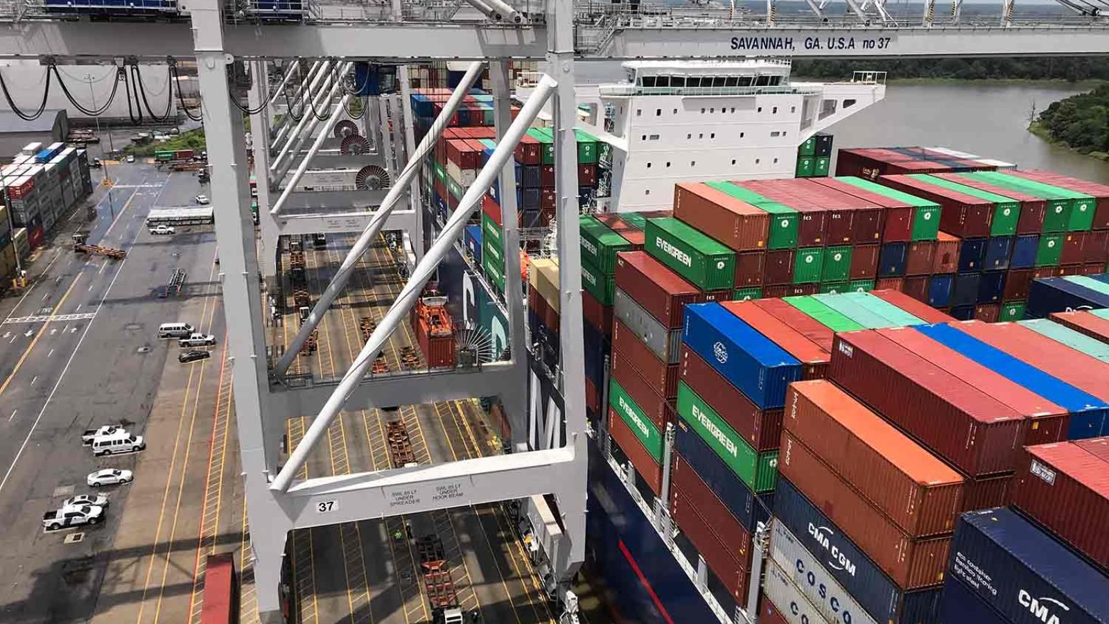 Savannah Shipping Containers Port Of Savannah Accelerates Indian Cargo