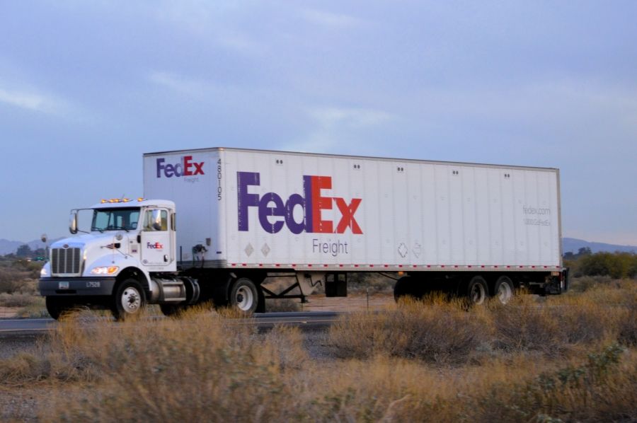 Fedex Freight Truck 110+ Fedex Semi Truck Stock Photos, Pictures