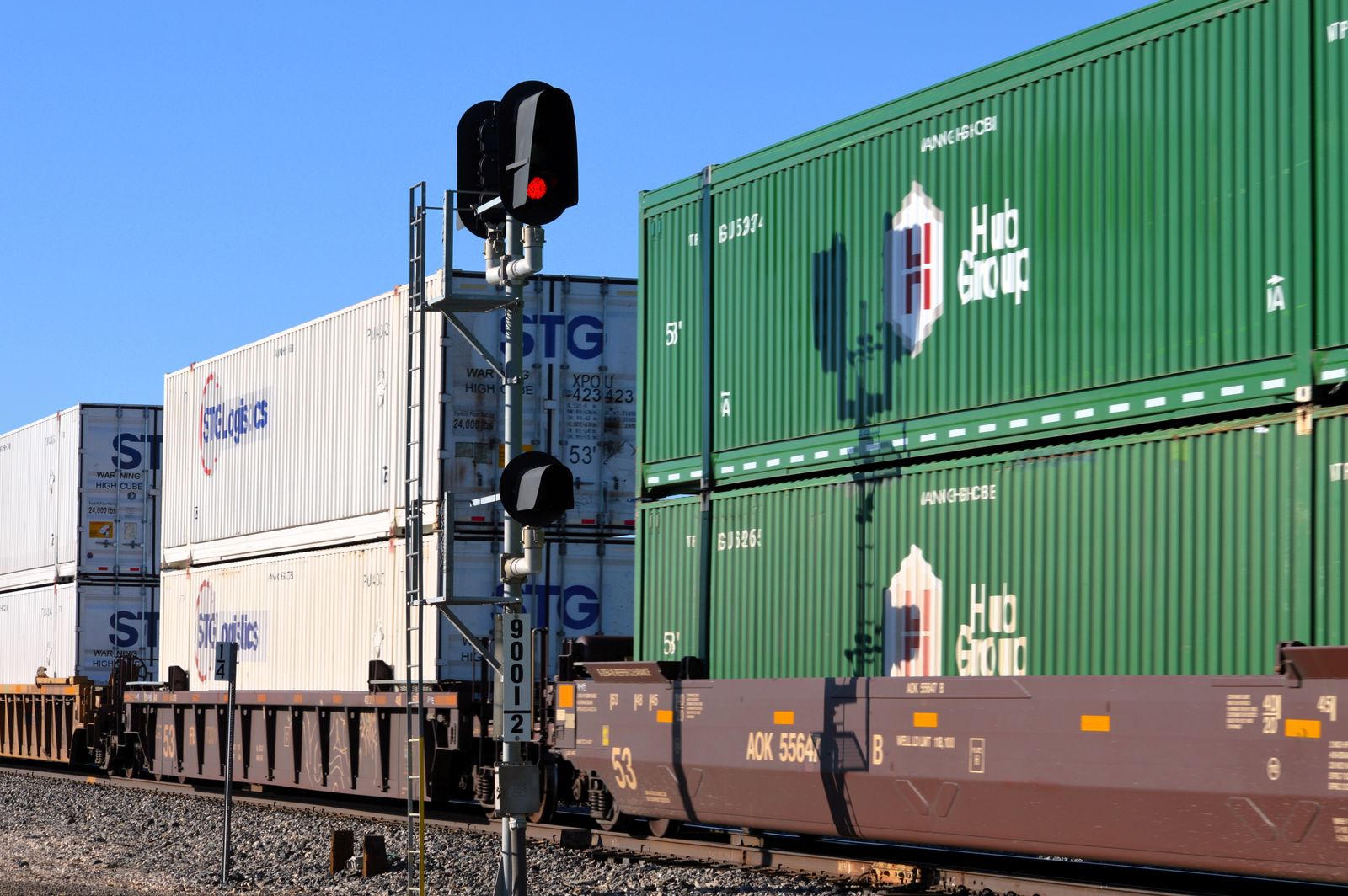 Rail Cargo Shipping Container